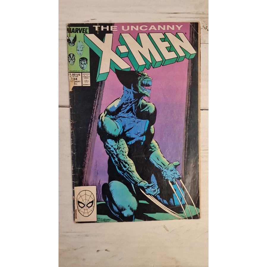 Uncanny X-Men Vol 1 ed: 234 ano1988 - Corre Que Ta Baratinho