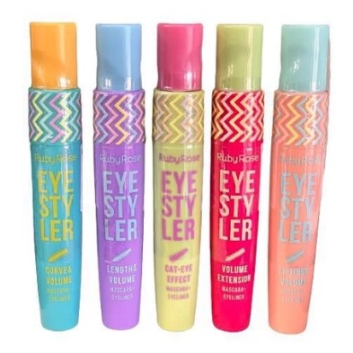 Ruby Rose Máscara para Cílios + Delineador 2 em 1 - Eye Styler | Shopee ...