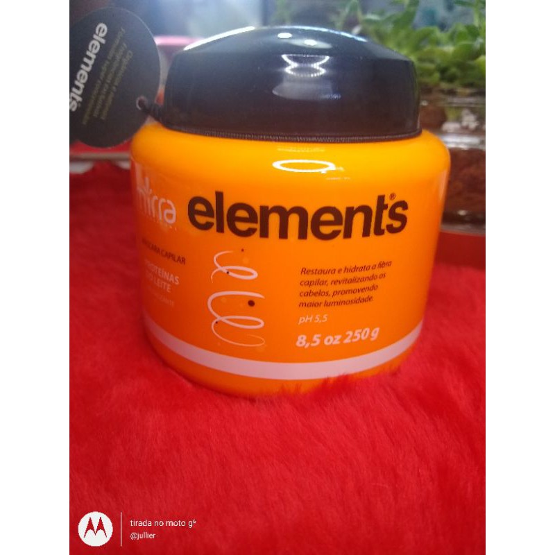 CREME MIRRA ELEMENTS PROFISSIONAL | Shopee Brasil