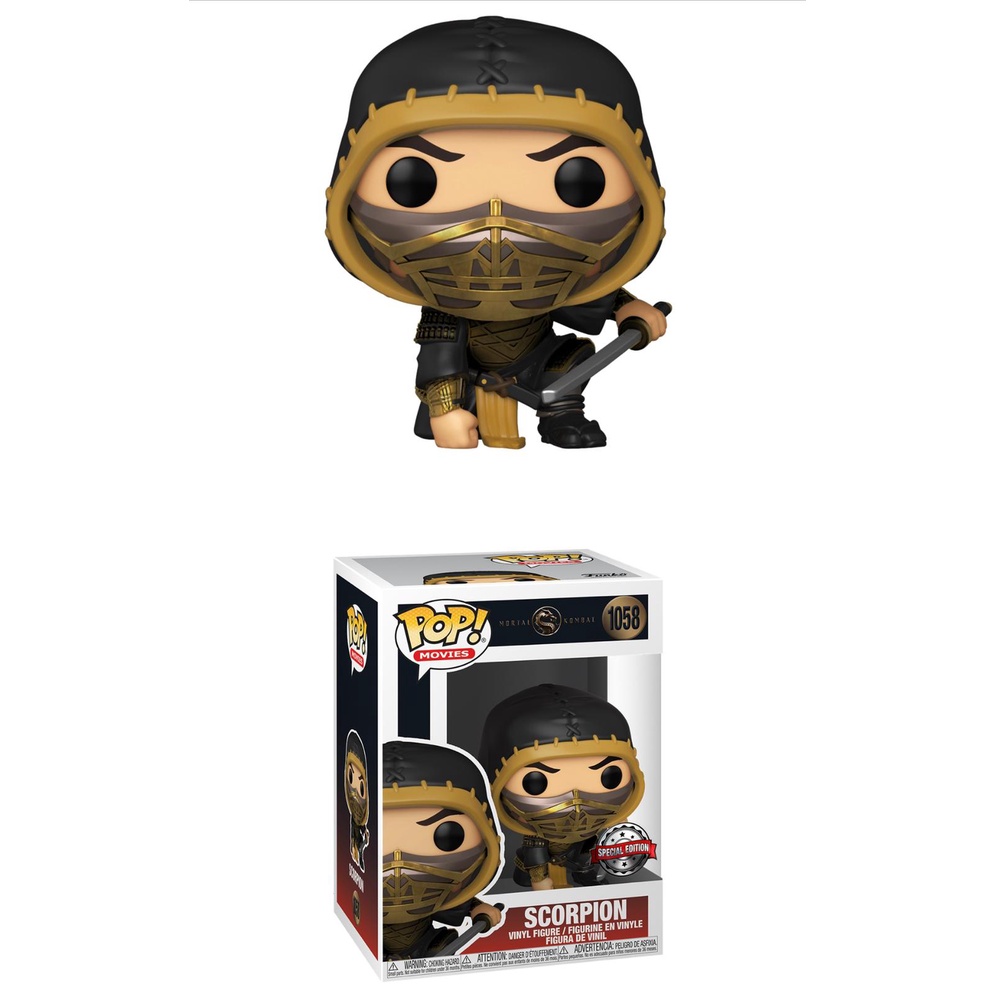 Funko Pop! Scorpion 1058 - Mortal Kombat | Shopee Brasil