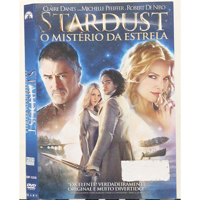 DVD Stardust - O Mistério da Estrela. Claire Danes, Michelle Pfeiffer, Robert De Niro. | Shopee ...