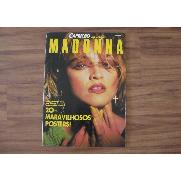 Revista Poster / Photo book Madonna colecionador | Shopee Brasil