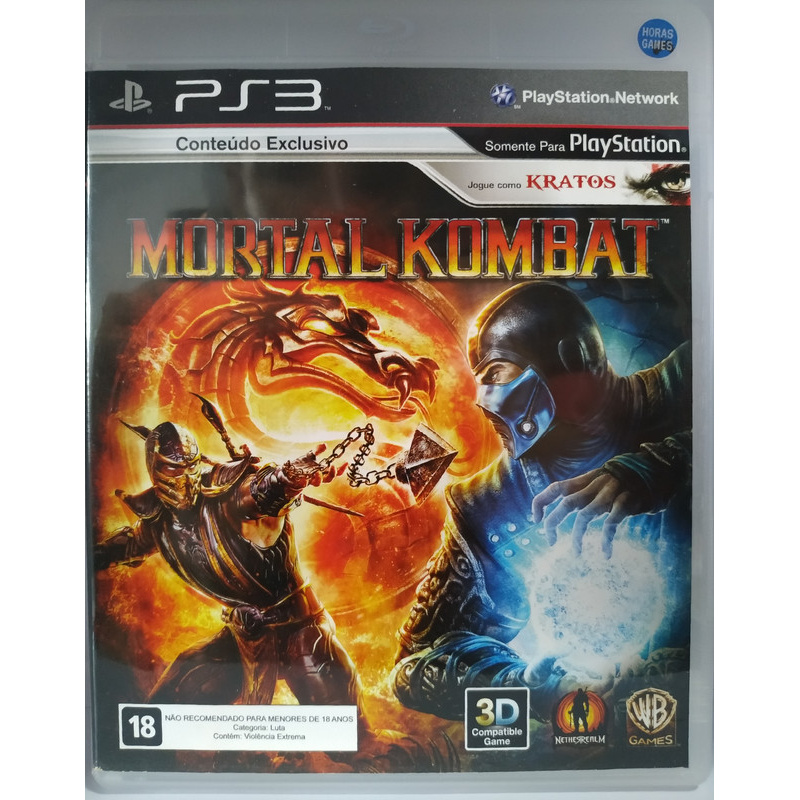 Mortal Kombat 9 - ( Jogo para Playstation 3 ) | Shopee Brasil