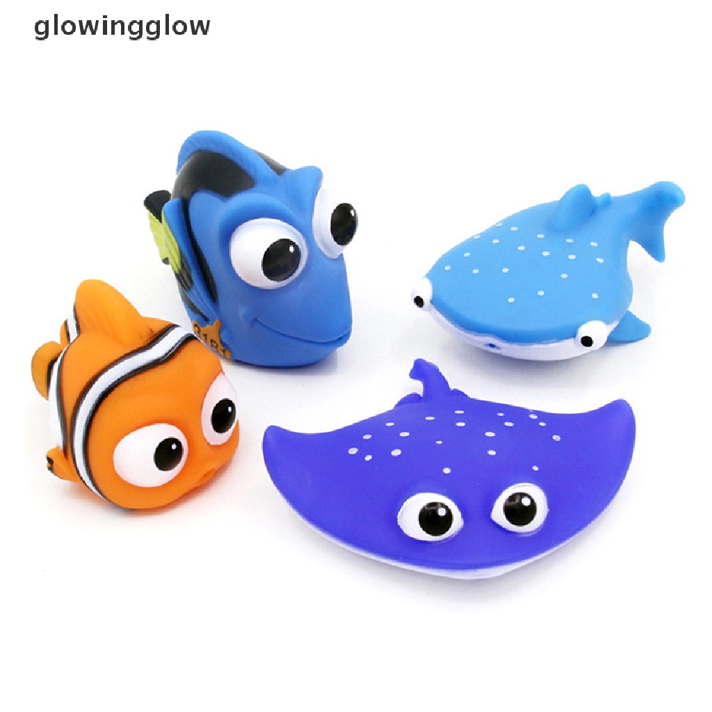 Glbr Nemo Dory Flutuador Spray Água Apertar Brinquedos De Banho Bebê ...