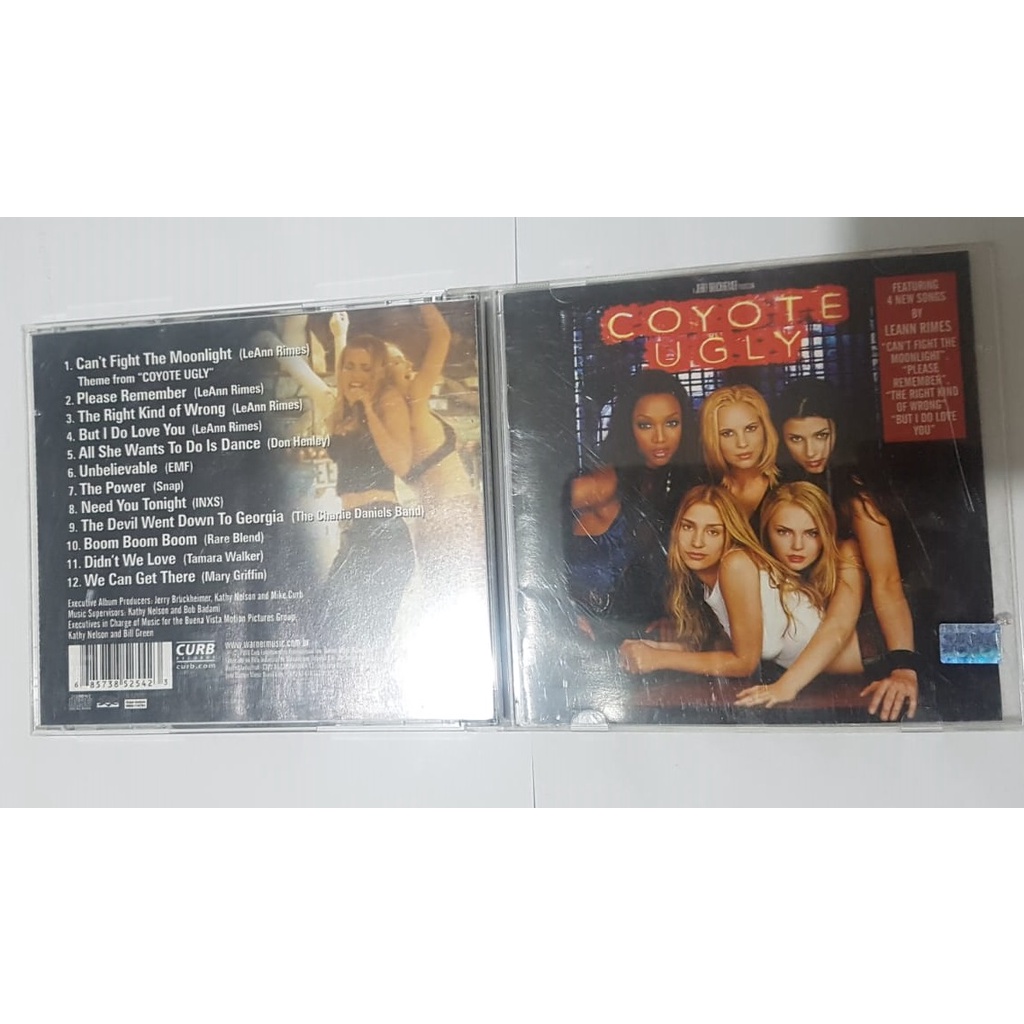 Cd Coyote Ugly - Original Soundtrack Show Bar | Shopee Brasil