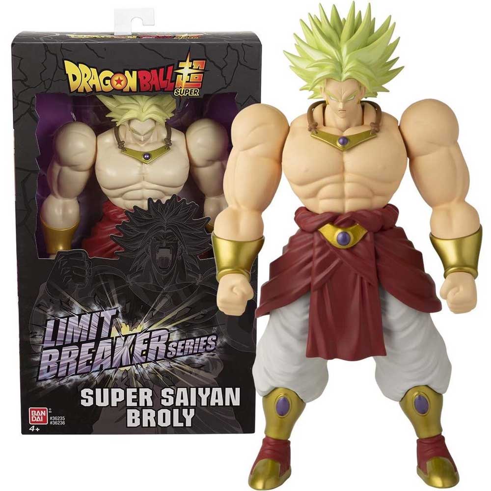 BANDAI Dragon Ball Limit Breaker Super Saiyan Broly Figure - Escorrega ...