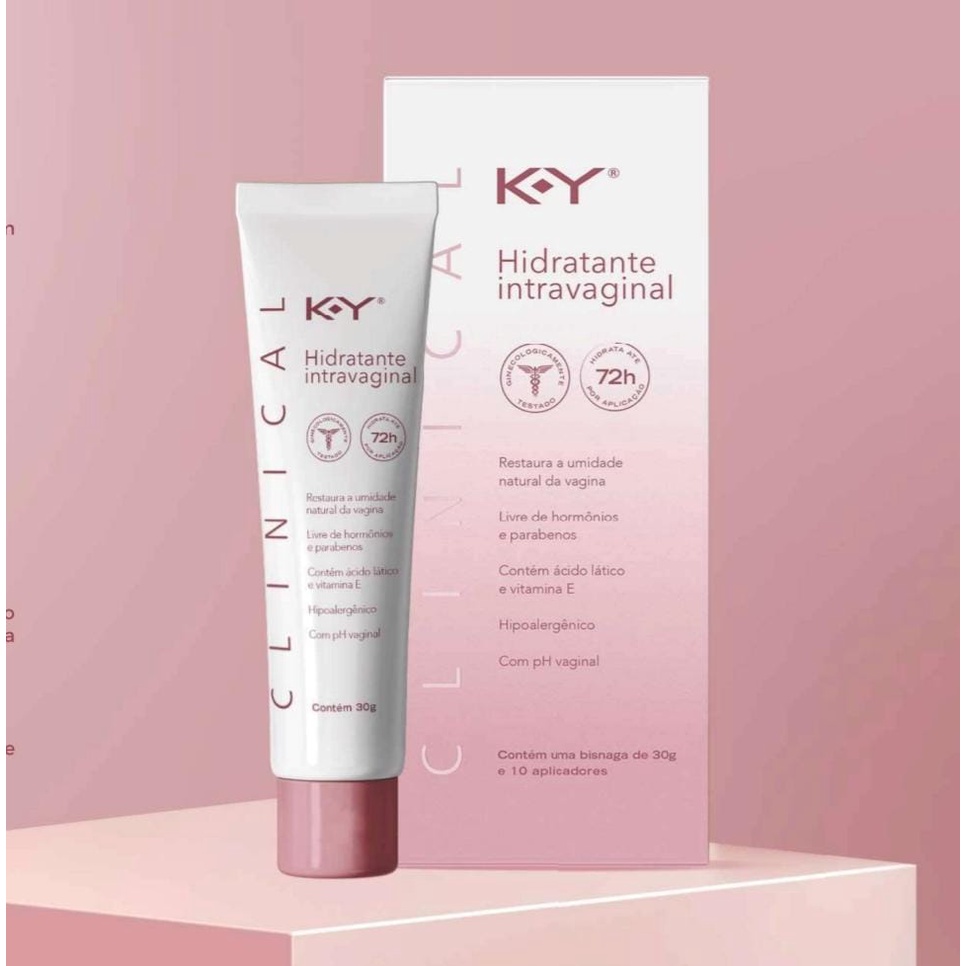 KY Clinical Hidratante Intravaginal 30g KY Hidratante K-Y Clinical K-Y ...