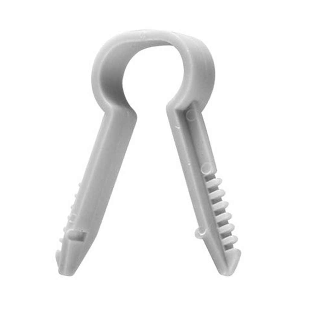 Grampo Clamp C8 Branco - 50 Unidades | Shopee Brasil