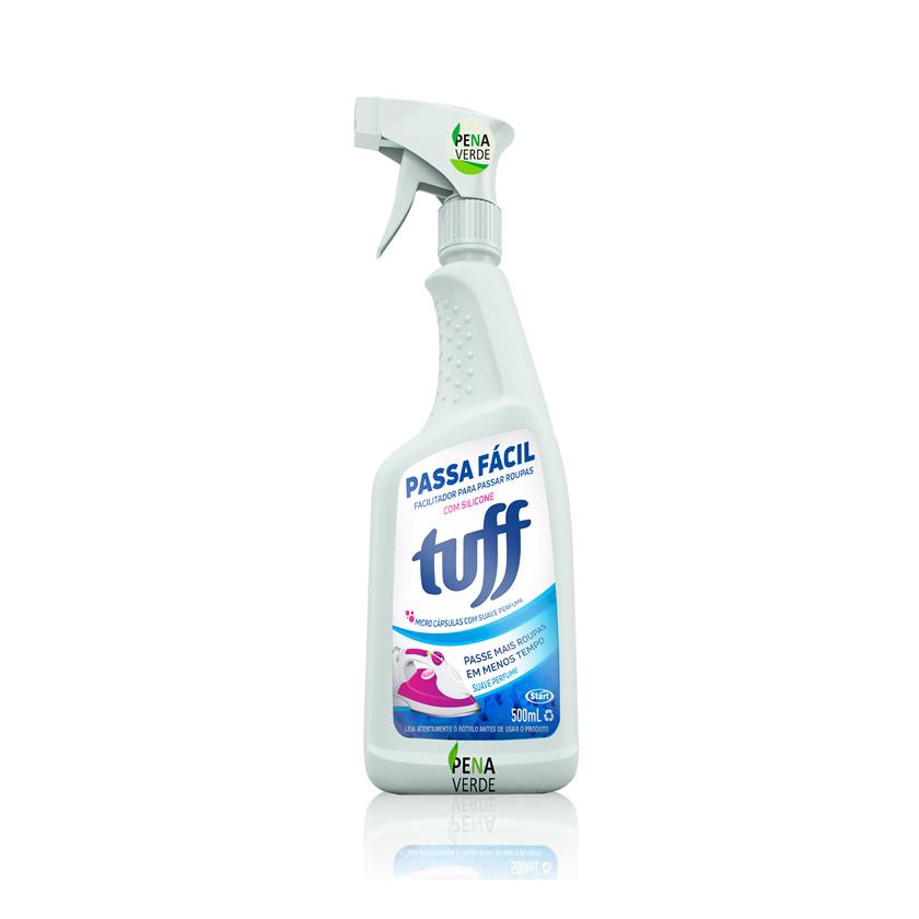 Passa Facil Facilitador p/ Passar Roupas Tuff 500ml Perfume | Shopee Brasil
