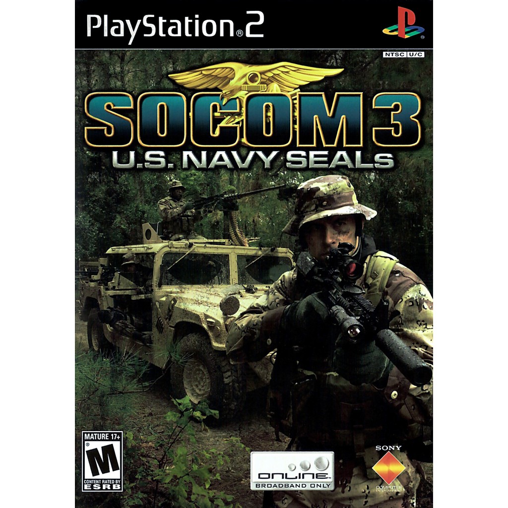 SOCOM 3 US Navy SEALs jogo playstation ps2 | Shopee Brasil