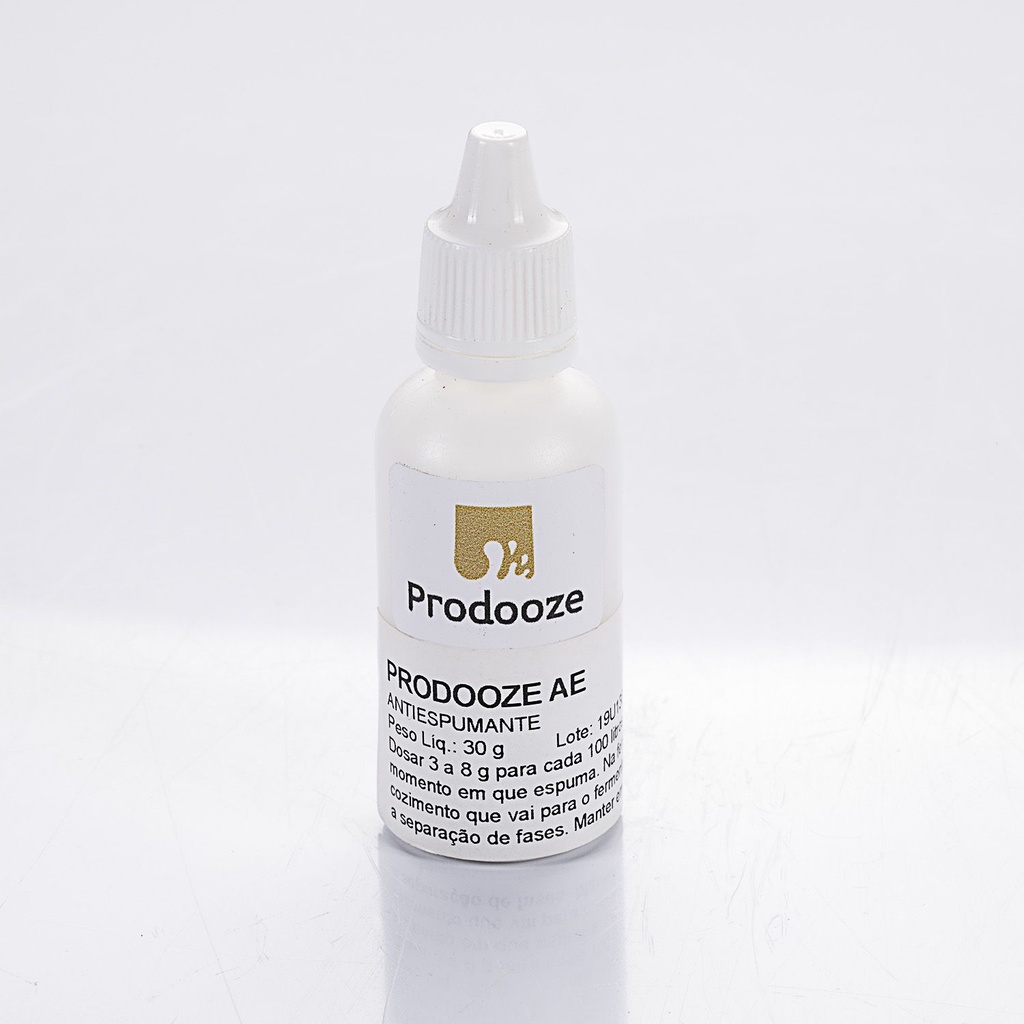 ANTIESPUMANTE PRODOOZE AE (EQUIVALENTE A FERMCAP S ) 30g | Shopee Brasil