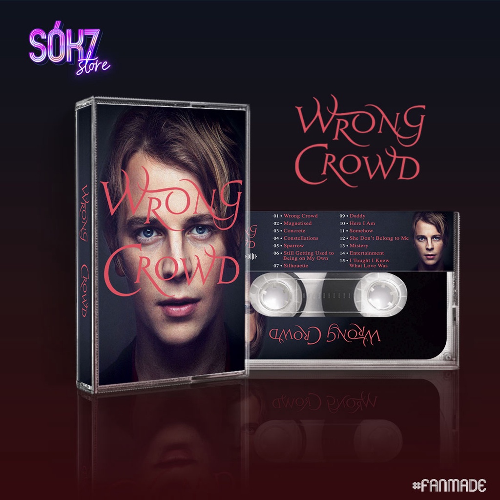 Fita K7: Tom Odell - Wrong Crowd (FanMade) | Shopee Brasil