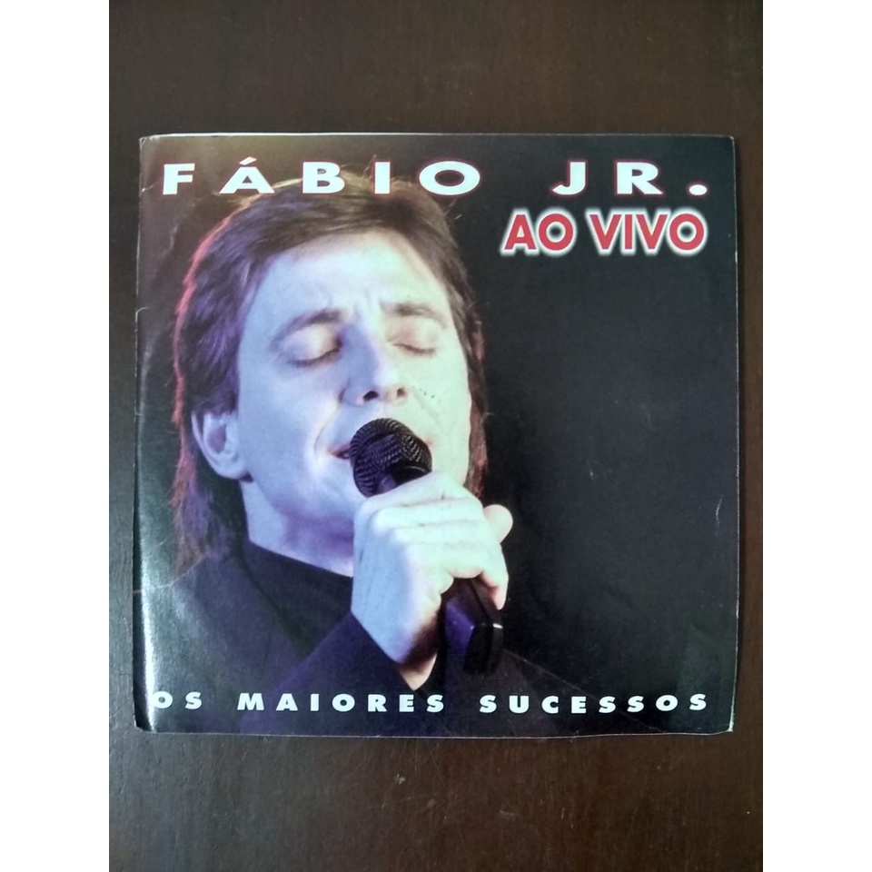CD Fábio Jr Ao Vivo Os Maiores Sucessos | Shopee Brasil