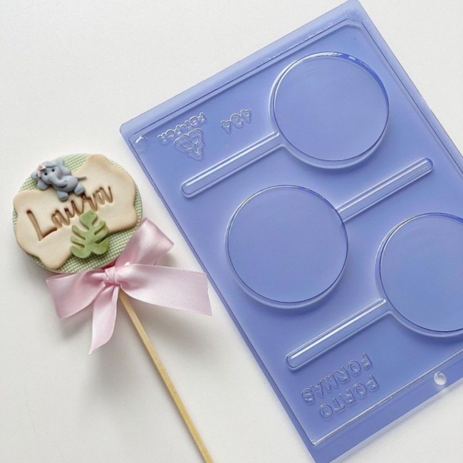 Forma Pirulito Quinado Alto Simples C-434 | Shopee Brasil