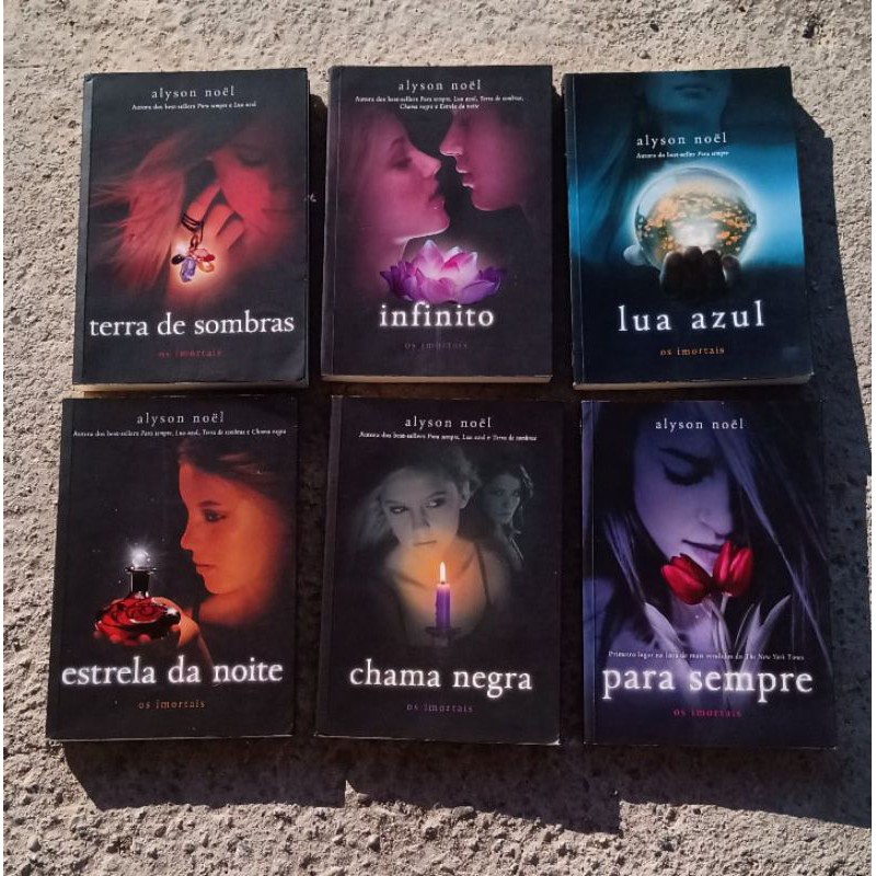 Coleção de Livros Os Imortais | Shopee Brasil