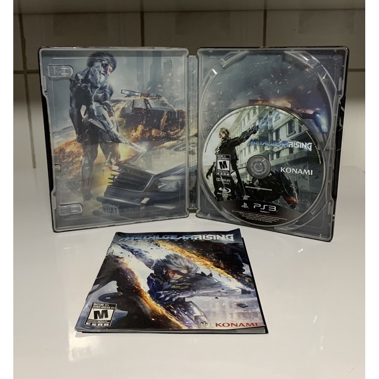 Metal Gear Rising Revengeance Steelbook PS3 Legendado | Shopee Brasil