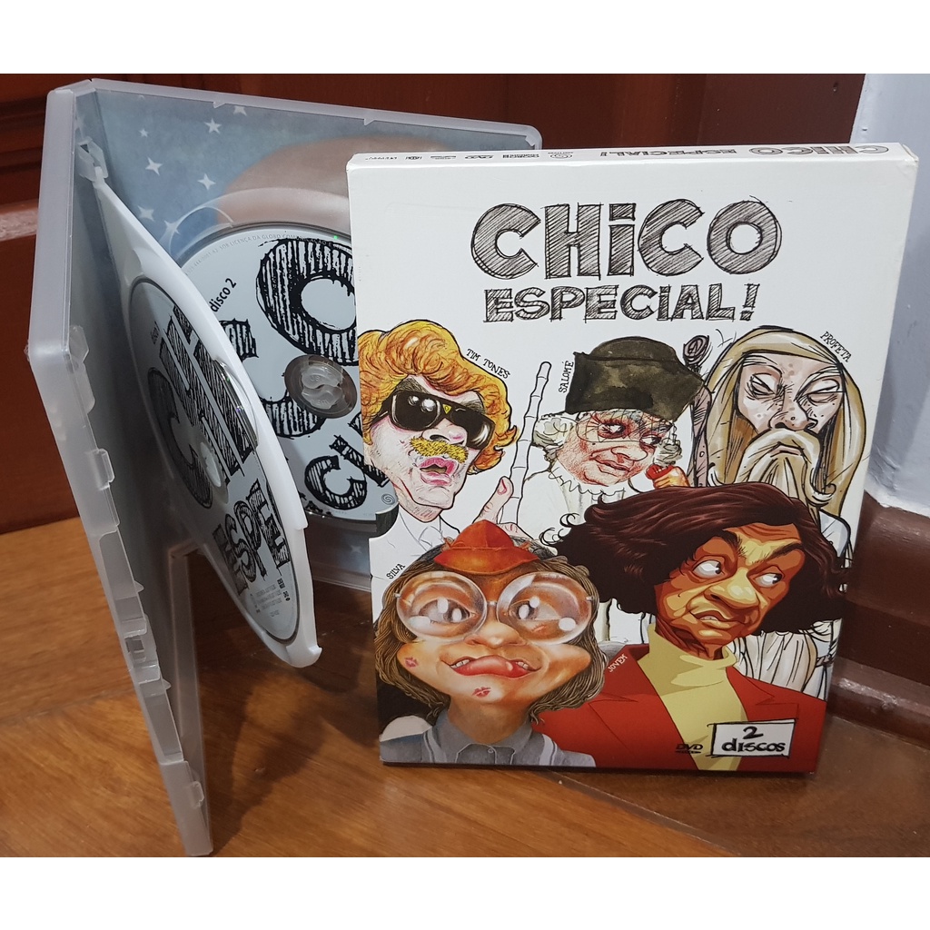 Box Chico Especial! - Com Encarte Original - 2 DVDs | Shopee Brasil