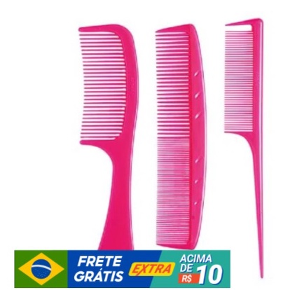 Pente Plástico C2C Brasil | Shopee Brasil