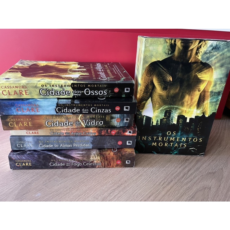 Box Instrumentos Mortais (Cassandra Claire) | Shopee Brasil