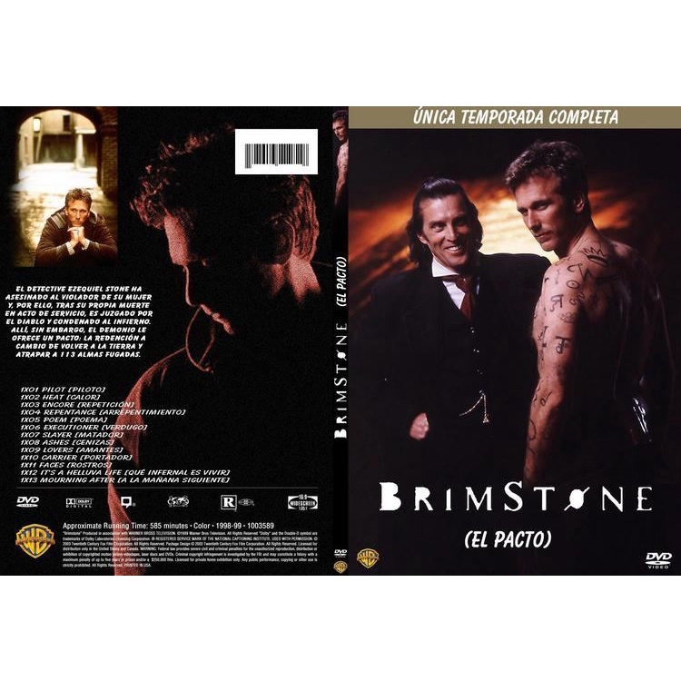 DVD Seriado Brimstone (1998) Completo Legendado | Shopee Brasil