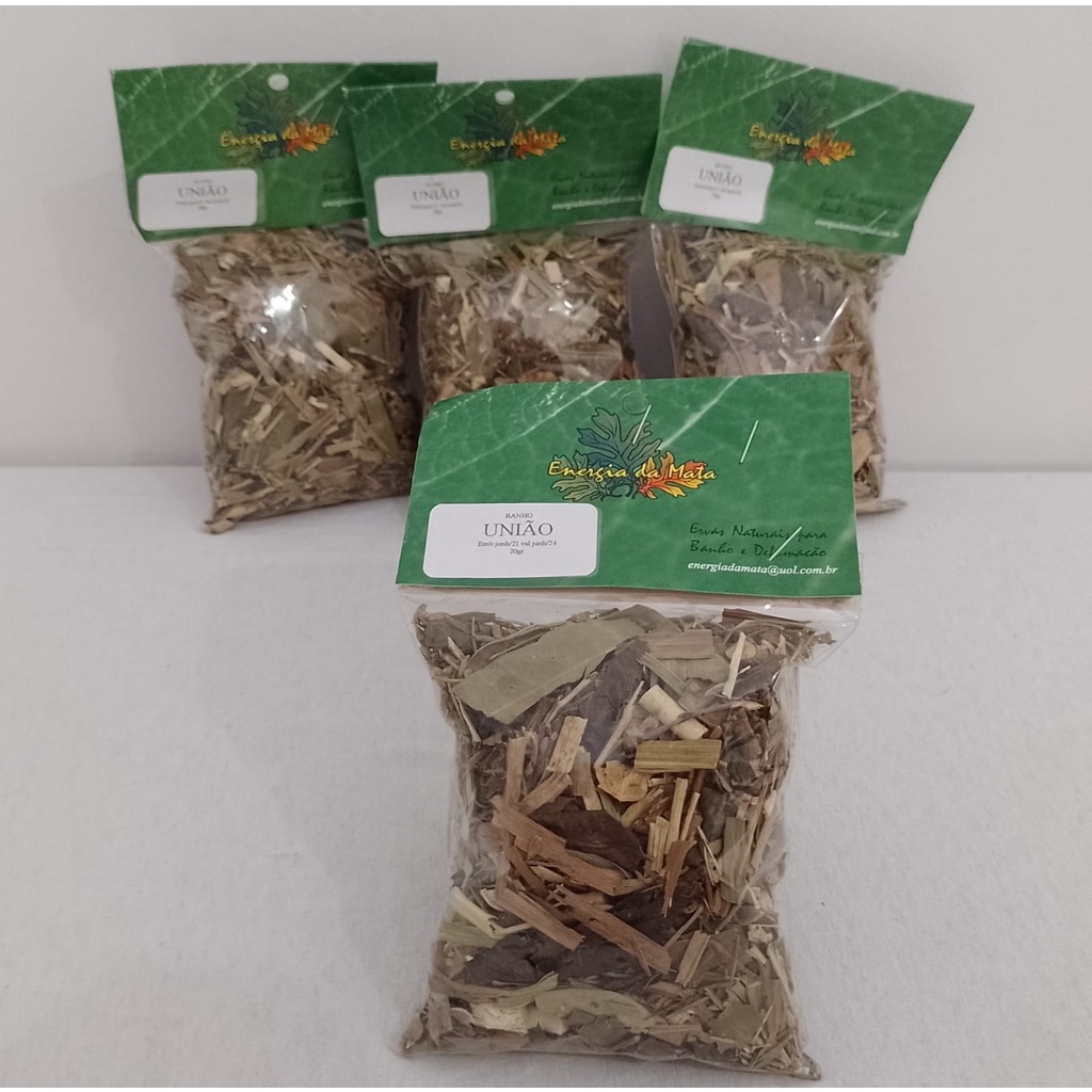 Banho de Ervas União - Energia da Mata | Shopee Brasil