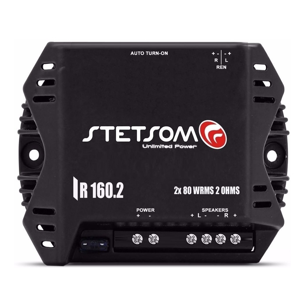 Melhor Mini Modulo 160.2 2 Canais Compacto Som Automotivo | Shopee Brasil