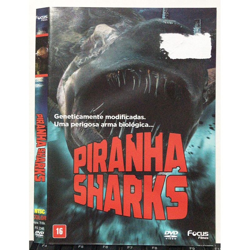 DVD Piranha Sharks. | Shopee Brasil