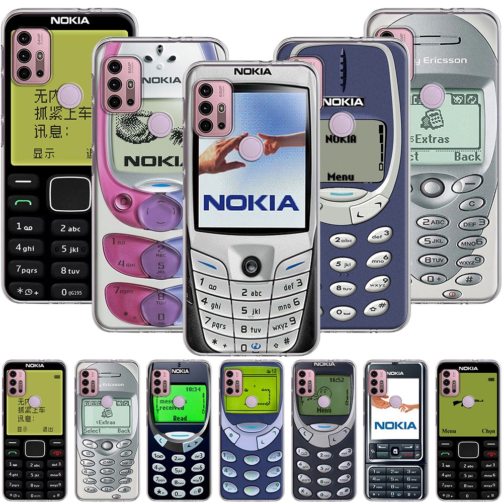 Nokia Capa De Celular NNHA Retrô Para Motorola Moto G71 G200 Edge S30 ...