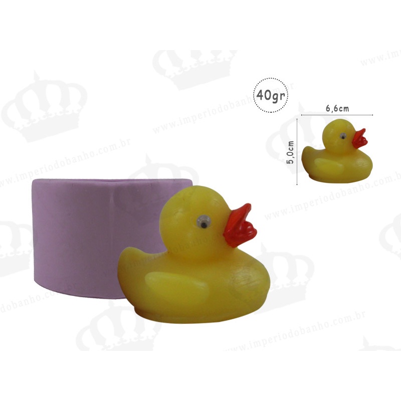 Forma de Silicone Pato Inteiro Ib-385 (Molde de Silicone para Sabonete ...