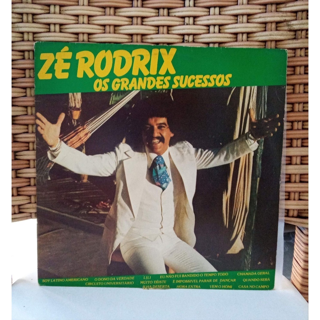LP Zé Rodrix - Os Grandes Sucessos - vinil | Shopee Brasil