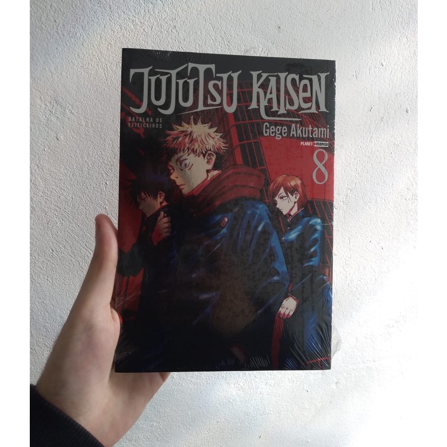 Mangá Jujutsu Kaisen - Volume 8 Variante - Lacrado | Shopee Brasil