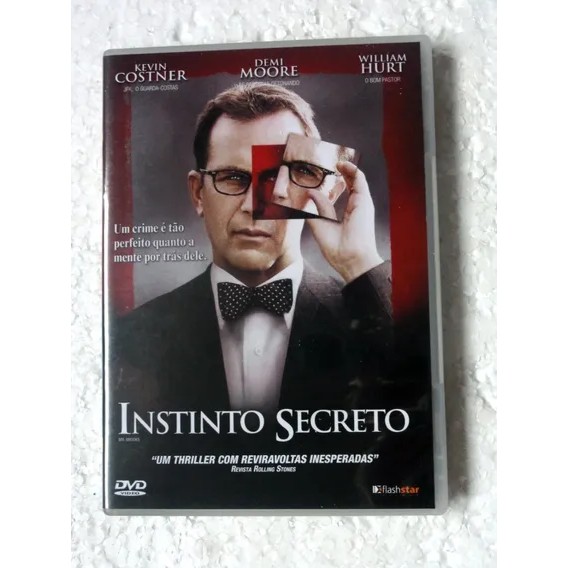 Dvd Instinto Secreto (2007) Kevin Costner Dublado Original lacrado ...