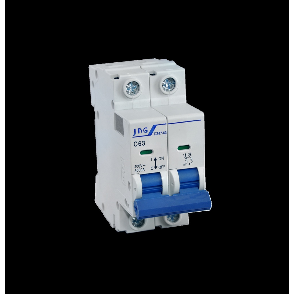 Disjuntor Din Bipolar Duplo 40A 2 Polo - JNG | Shopee Brasil