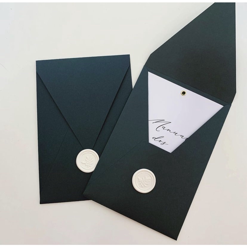 Envelope para Convite 13,6x20 - Modelo Bico Vertical Pequeno Manual ...