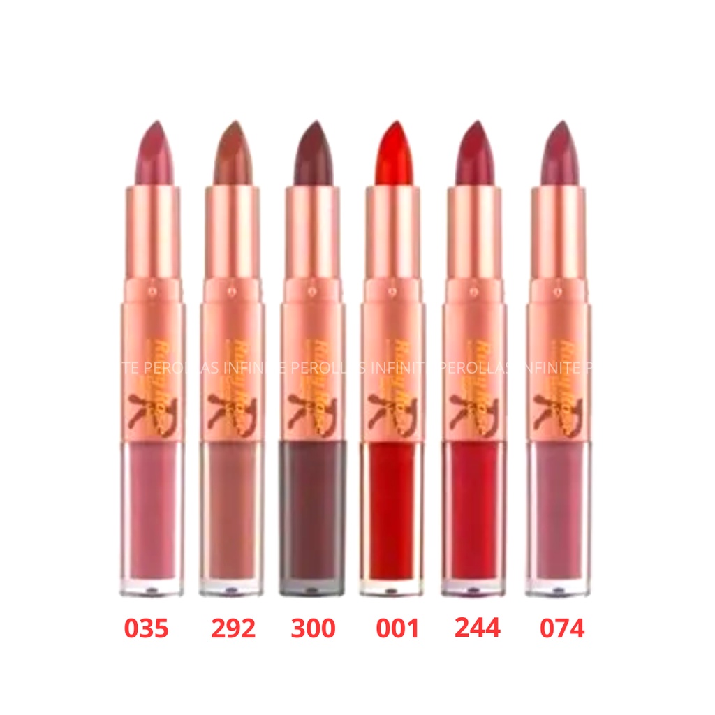 Batom Matte Ruby Rose 2 IN 1 | Shopee Brasil