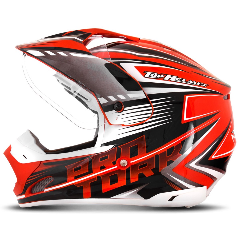 Capacete Motocross Pro Tork Original Th1 Vision Adventure Moto Cross ...