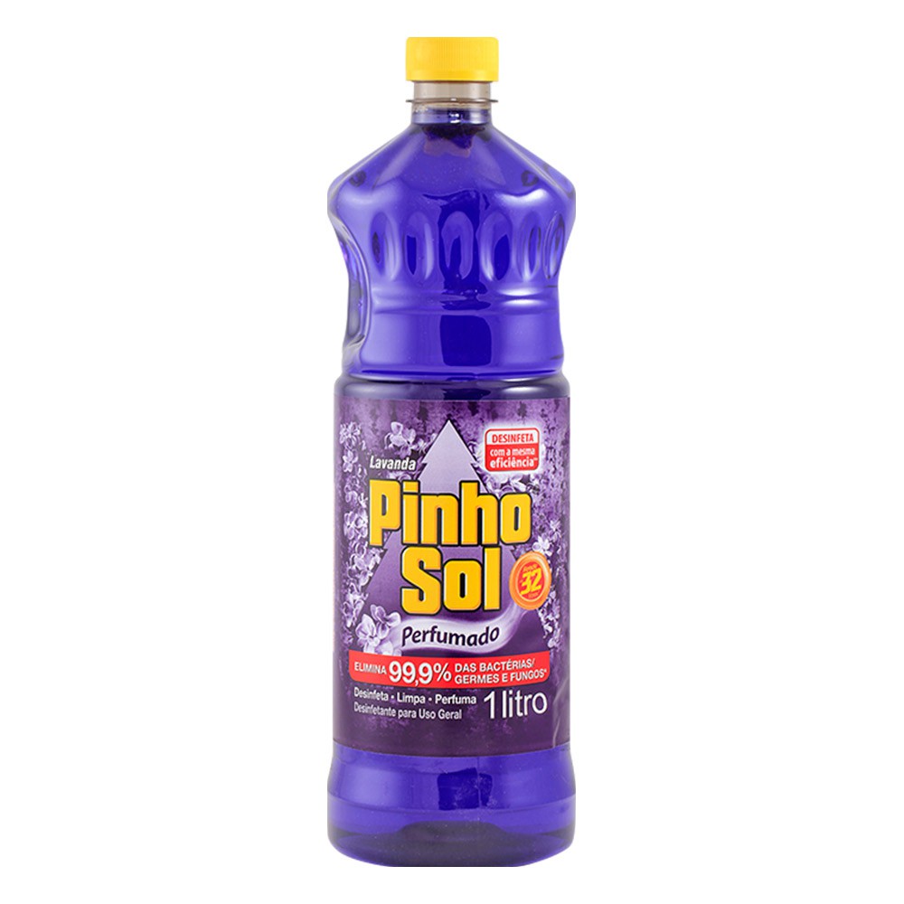 Desinfetante Pinho Sol Lavanda 1L | Shopee Brasil
