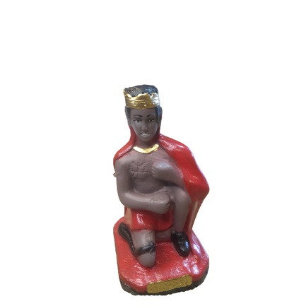 Imagem Exú Rei de Ganga estátua 20cm Umbanda e Candomblé | Shopee Brasil