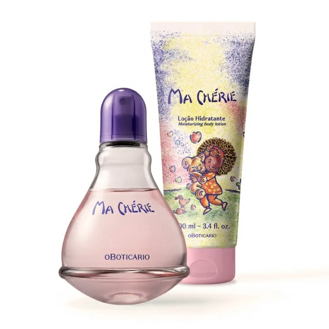 Kit Ma Chérie Desodorante Colônia 100ml + Loção Hidratante Corporal ...
