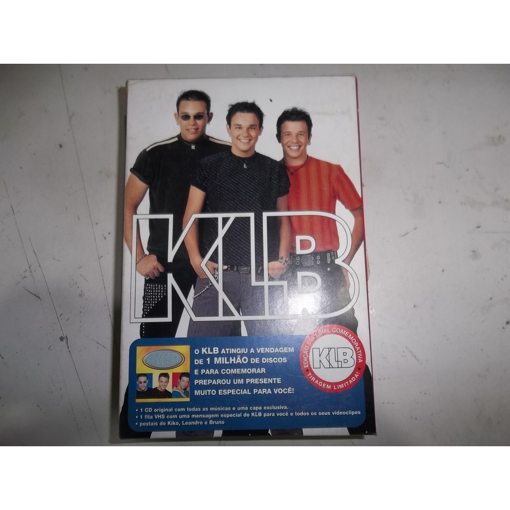 vhs e cd klb edição especial comemorativa 1 milhão de discos vendidos ...