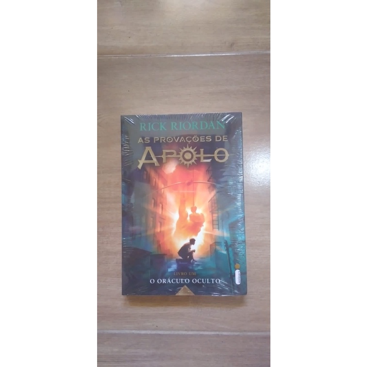 Livro As Provações De Apolo O Oráculo Oculto Lacrado Shopee Brasil