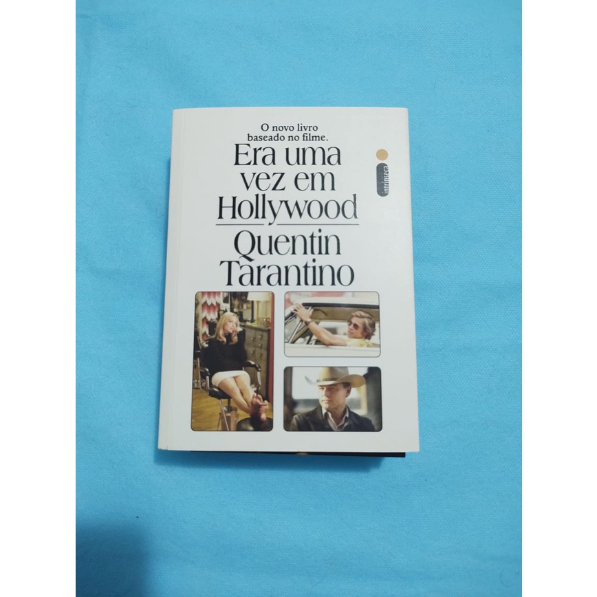 [Livro] Era uma vez em Hollywood (Quentin Tarantino) | Shopee Brasil