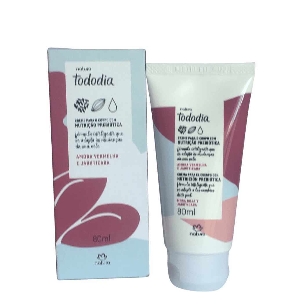 Creme Desodorante Nutritivo para o Corpo Tododia Amora Vermelha e Jabuticaba 80ml - Natura ...