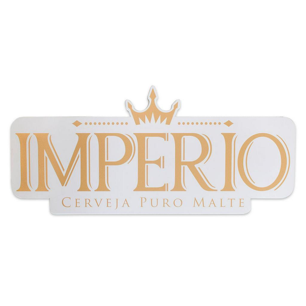 Placa Decorativa Cerveja Imperio Recorte 40x18 Cm | Shopee Brasil