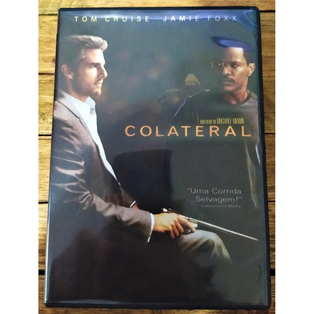 Dvd Original - Colateral - Filme Tom Cruise - Dublado - Colecionador ...