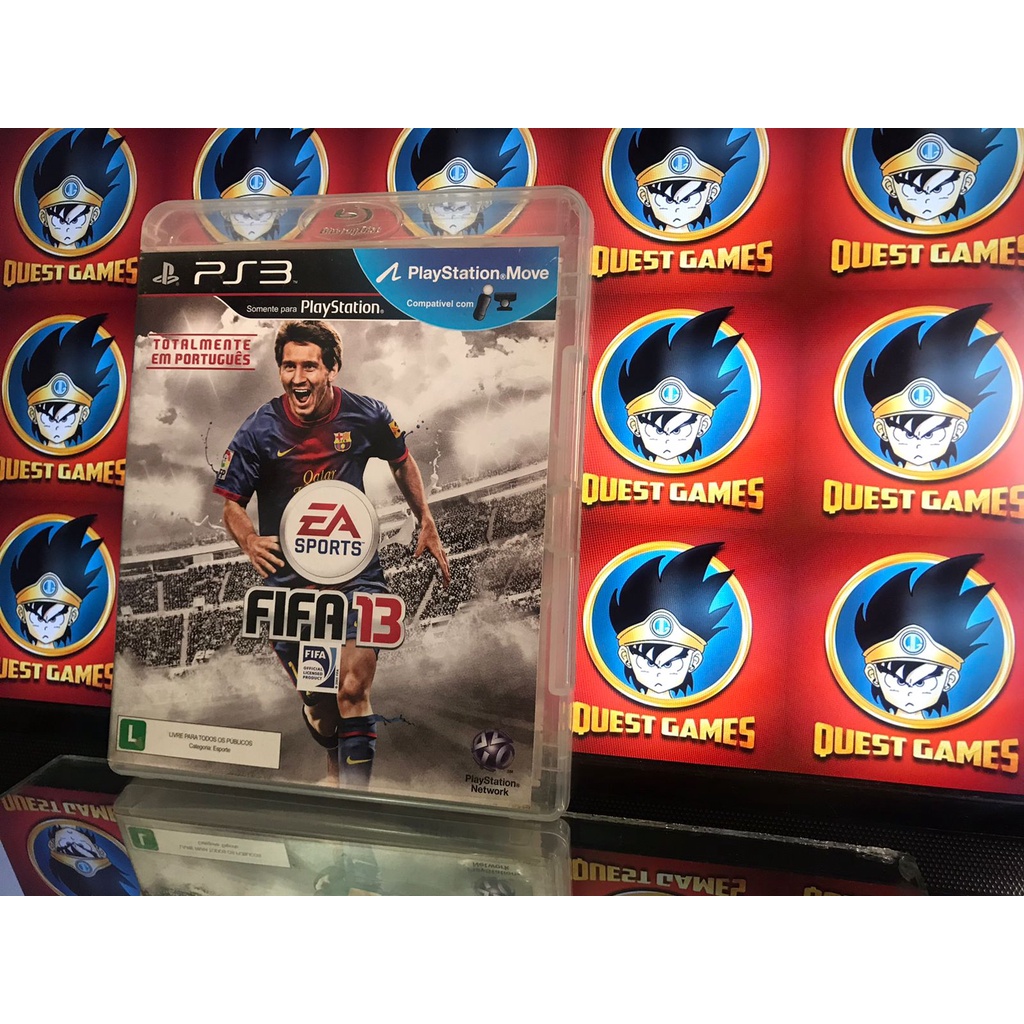 Fifa 13 PS3 Original - Mídia Física (Usado) | Shopee Brasil