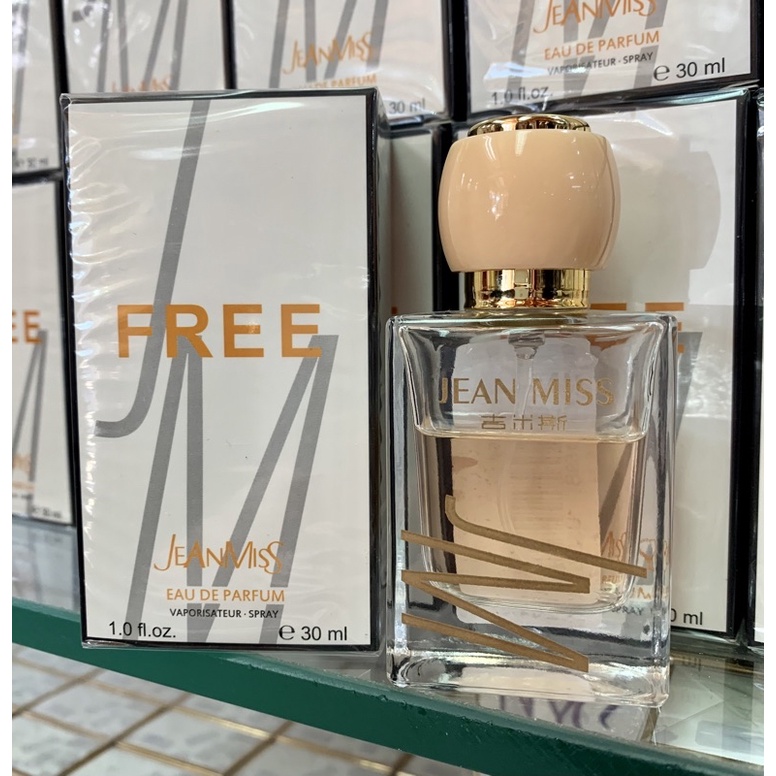 Perfume feminino Free Jean Miss 30ml | Shopee Brasil