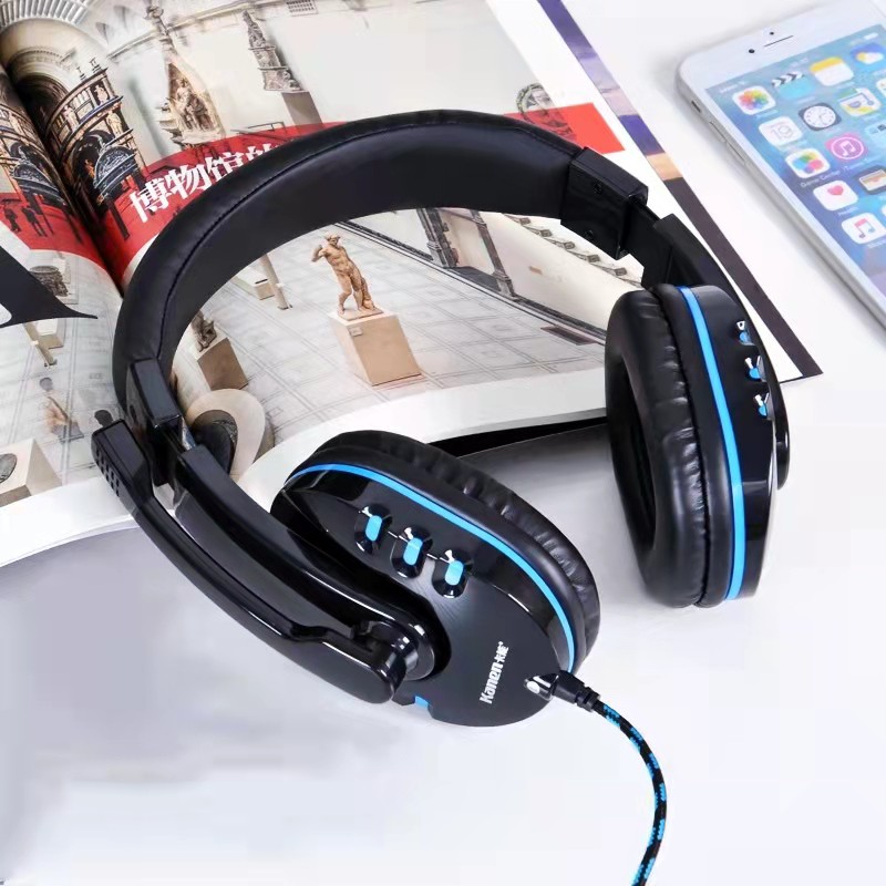 Headset Fone Gamer de ouvido com microfone Para PC Ps4 XBOX Computador Celular, P3 Headphone ...