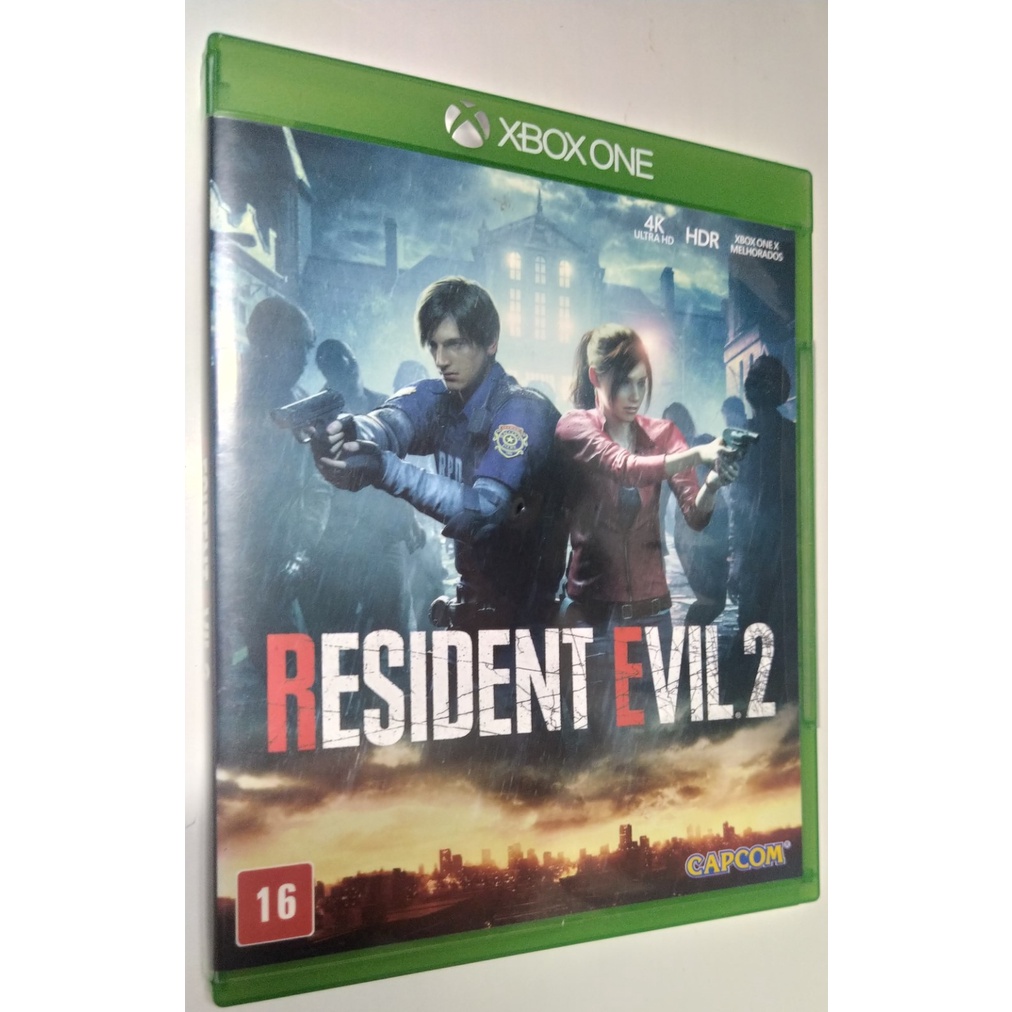 Resident Evil 2 Remake (RE 2) Semi novo - Xbox One - Mídia Física ...