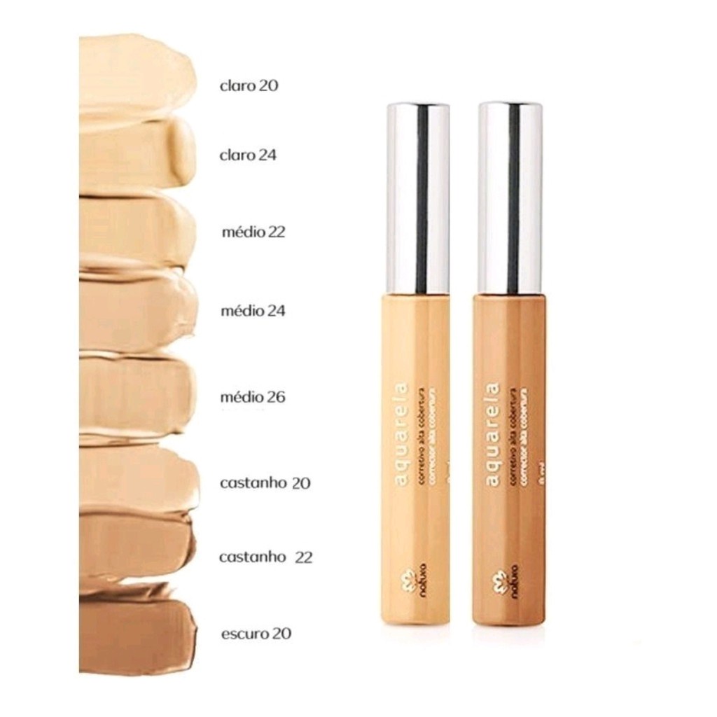 Corretivo Alta Cobertura Aquarela / Una 8ml - Natura | Shopee Brasil